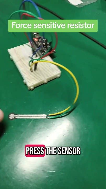 Force Sensitive Resistor Sensor Fsr With Esp32 Youtube