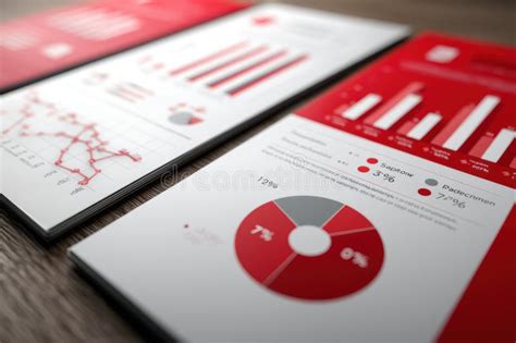 Comprehensive Modern Business Analytics Reports Featuring Trend Graphs And Visual Charts Stock