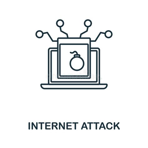 Cloud Transfer Protection Line Icon Simple Element From Internet