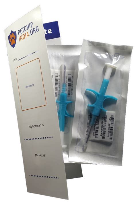 Pet Microchip With Certificate