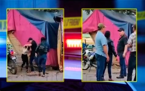 Video Hombre Golpea A Su Esposa E Hija Y Le Dispara A Persona Que