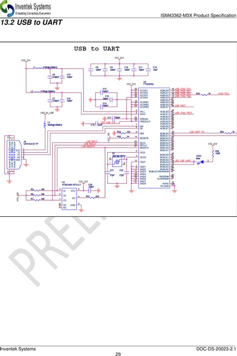 Inventek Systems 362 80211 Type Wifi Module User Manual Table Of Contents