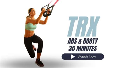 Trx Abs And Booty Home Suspension Training Workout Youtube