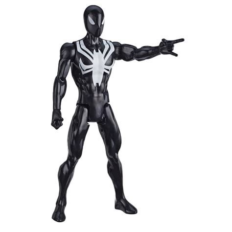 Marvel Spider Man Titan Hero Series Villains Black Suit Spider Man 12