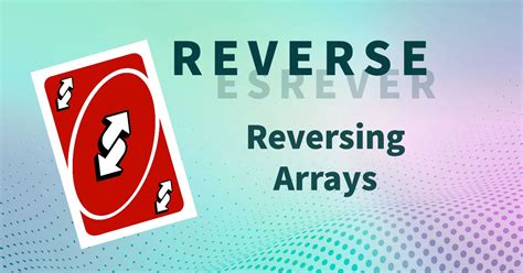 How Many Ways Can We Reverse An Array