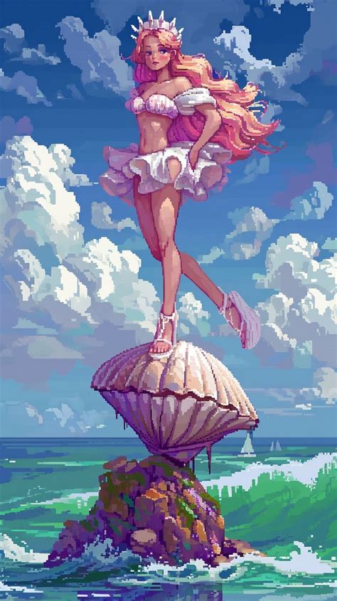 Pixel Art Ascii Art Girly Art Illustrations Pixel Art