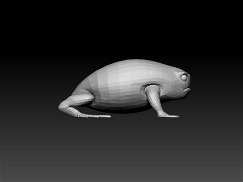 Stl File Frog Ue6 Unity3d Ue5 🐸 ・3d Print Design To Download・cults