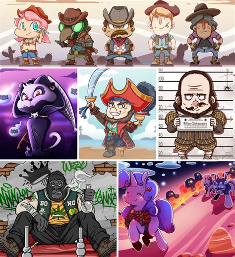 Complex Cartoon Illustration Artistsandclients