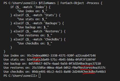 Pattern Matching With The Powershell Switch Operator No Column Name