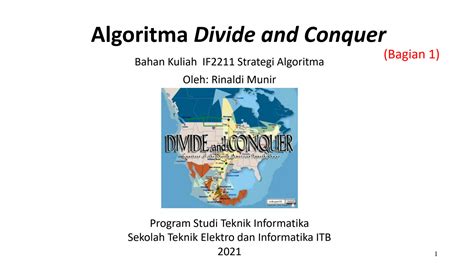 Solution Algoritma Divide And Conquer Bagian Studypool