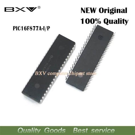 16f877a Pic16f877a Ip Pic16f877a 1ชิ้น Dip40ไมโครคอนโทรลเลอร์แฟลชที่