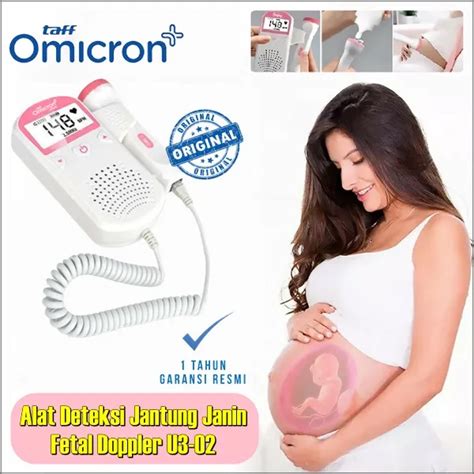 BIG SALE Alat Pendeteksi Denyut Janin Baby Fetal Doppler Alat Periksa Detak Jantung Janin Alat