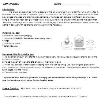 Can Crusher Lab By The Vintage Apple TPT