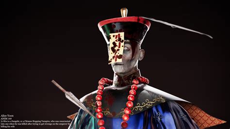 Artstation Jiangshi Character Lookdev