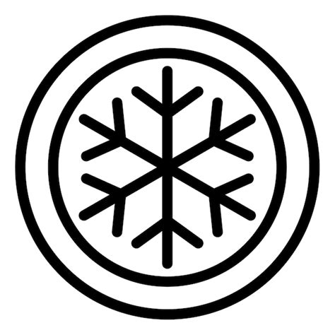 Premium Vector Snowflake Vector Illustration