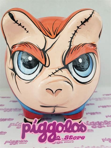 Alcancia Chucky Alcancia De Cochinito Alcancias Alcancias De Puerquito