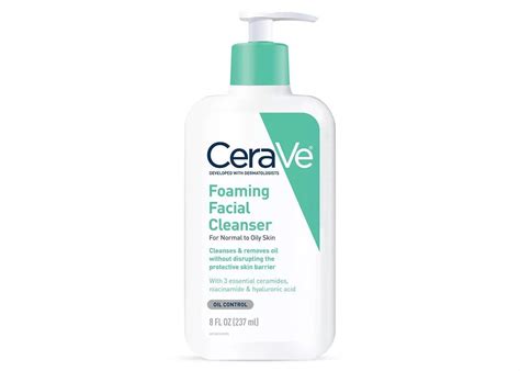 Foaming Facial Cleanser Cerave Limpiador Facial En Espuma Piel No