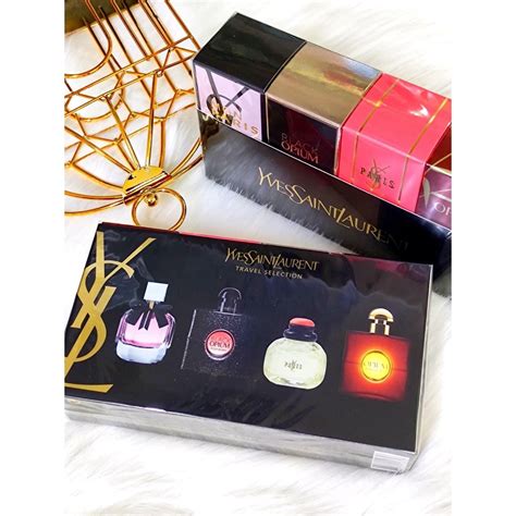 Yves Saint Laurent For Women 4in1 Mini Perfume T Set Ysl Women 4x7