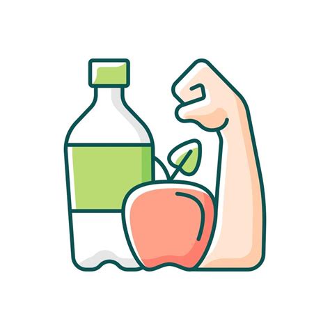 Icono De Color Rgb De Vida Saludable 3074071 Vector En Vecteezy