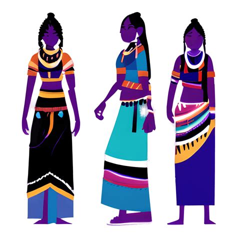 Local Tribe Art Women · Creative Fabrica