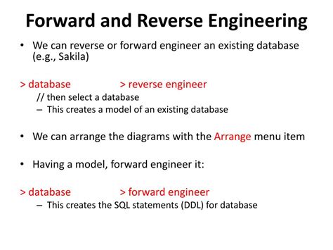 Ppt Creating D Atabases With Mysql Workbench Powerpoint Presentation Id5349192