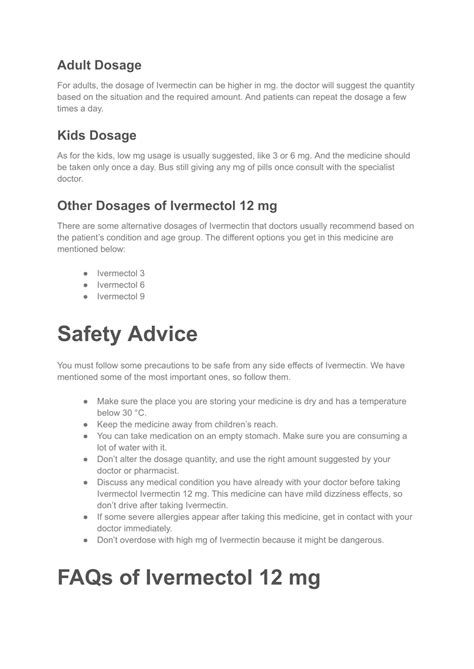 Ppt Ivermectol 12mg Tablet Powerpoint Presentation Free Download