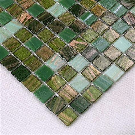 Bathroom Green Mosaic Tile