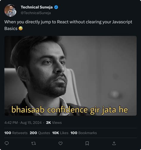 Ajay Suneja 🇮🇳 Technical Suneja On Linkedin Frontendevelopment Reactdeveloper Frontend