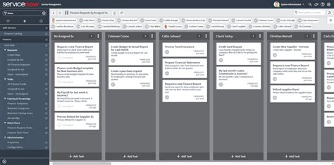 Finance Service Management ServiceNow Elite