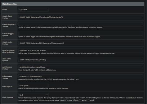 Sap Hana Jdbc Connection Ignition Inductive Automation Forum