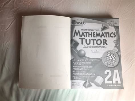 Maths Casco 2a Hobbies And Toys Books And Magazines Assessment Books On