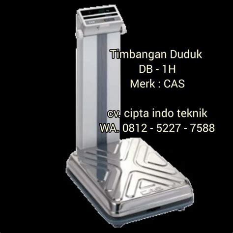 Jual Timbangan Lantai Cas Type Db 1 H Surabaya Cipta Indo Teknik