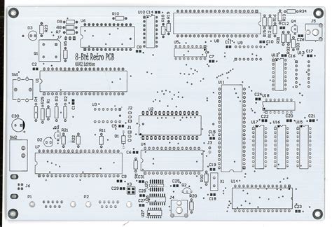 Печатная плата Homemade Retro 6502 Computer 26 CHIPkin