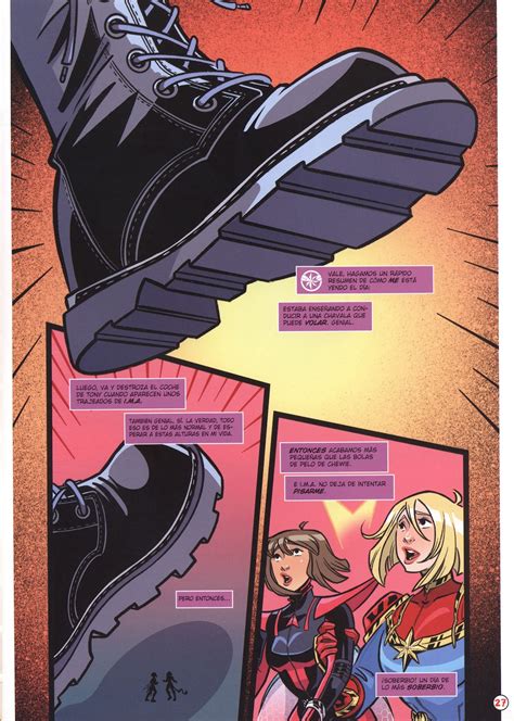Galicia Comic Marvel Action Capitana Marvel Empequeñecida