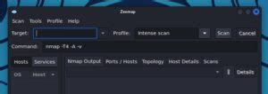 Getting Started With Zenmap On Kali Linux Nmap GUI InfosecScout