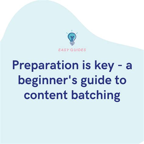 What Is Content Batching