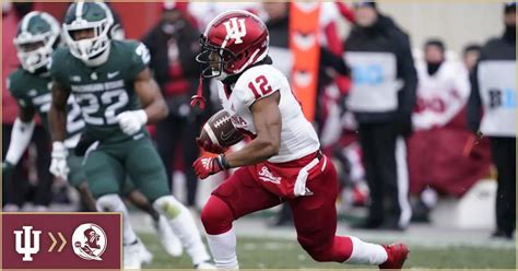 Fsu Lands One Of The Top Returners In The Country Indiana Transfer Rb Jaylin Lucas Plant The