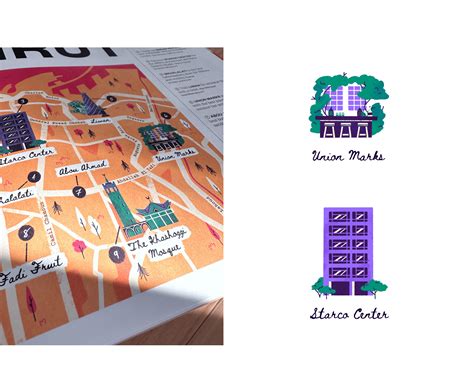 Illustrated Maps For Its A Passion Thing Magazine On Behance