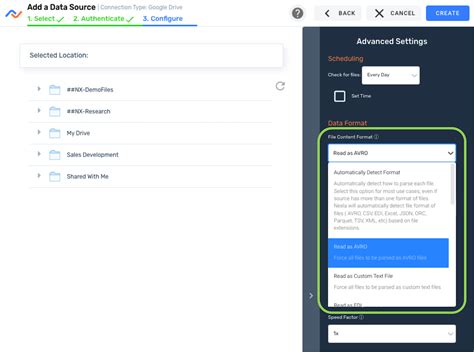 file formats supported formats and file ingestion nexla docs