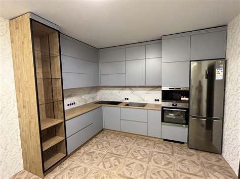 Велика кутова кухня на замовлення Terol Mebli