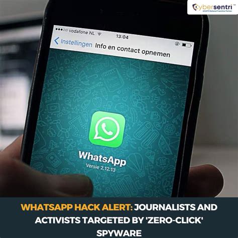 Cybersentri On Linkedin Cybersecurity Whatsapphack Zeroclickattack Dataprivacy Cyberthreats…