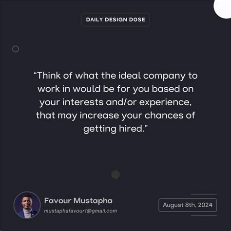 Favour M On Linkedin Design Dailydesigndose Jobs