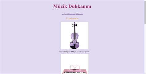 GitHub elifersu css odev 1 css ile müzik dükkanım web sitesi