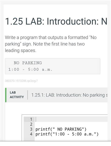 Solved Lab Introduction N Write A Program That Outputs A