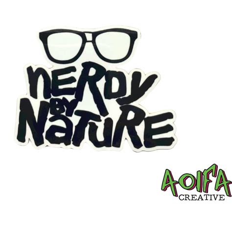 Nerdy Decal Etsy
