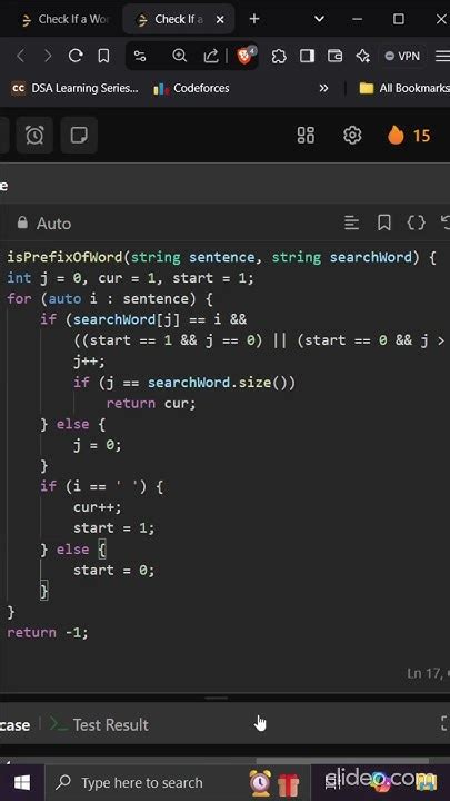 1455 Check If A Word Occurs As A Prefix Of Any Word In A Sentence Editorial Leetcode