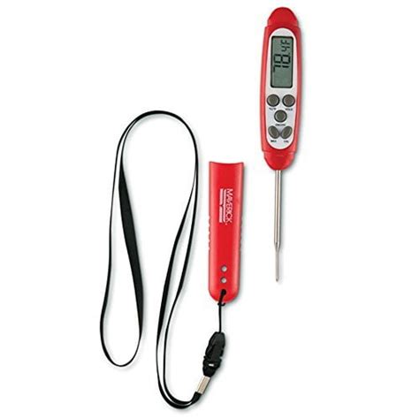 Digital Probe Thermometer Red