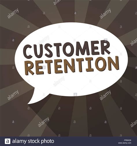 Handwriting Text Writing Customer Retention Concept Meaning Keeping Loyal Customers Retain Many