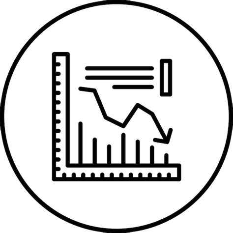 Premium Vector A Diagram That Is On A Circle With A Line Graph