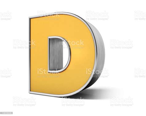 D 3d 금 편지 황금 텍스트 흰색 배경에 분리된 3d 골드 글꼴입니다 3d 렌더링 A부터 Z까지의 알파벳 0명에 대한 스톡